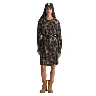 GANT Femme, Robes, Multicolore, Taille: 36 FR Robe-chemise