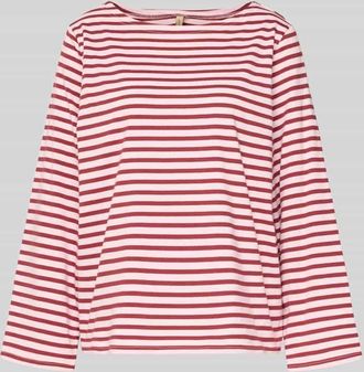 Soyaconcept Loose Fit Langarmshirt aus reiner Baumwolle