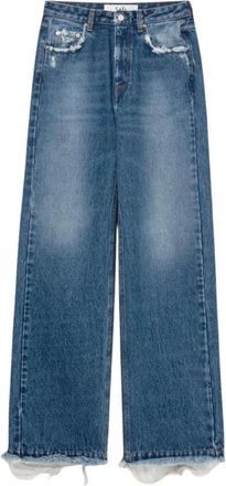 S&eacute;fr Homme, Jeans, Bleu, Taille: W33 Frayed Cut Jeans