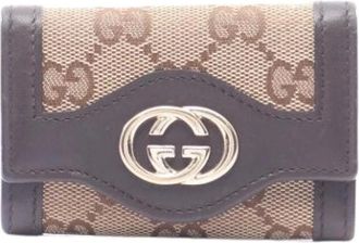 Gucci Pre-owned Porte-cl&eacute;s - Femme - Pre-owned - Brun - Taille: ONE Size