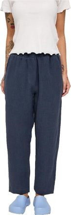 Mazine Damen Hose Straight Leg Linen Pants, Größe:S, Farben:Ink Blue