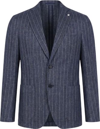 Manuel Ritz Homme, Vestes, Bleu, Taille: XL Giacca