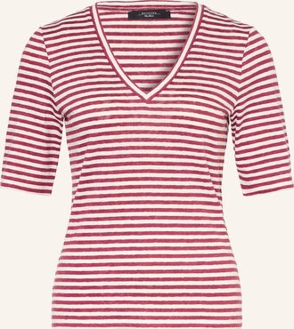 Max Mara Weekend Max Mara T-Shirt Opzione Aus Leinen rot