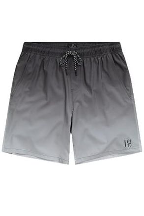 JP1880 Jay-PI Short de Bain Jay-PI, Collection Beachwear, Taille &eacute;lastique et Style Batik - Jusquau 8 XL Noir 7XL 828361130-7XL