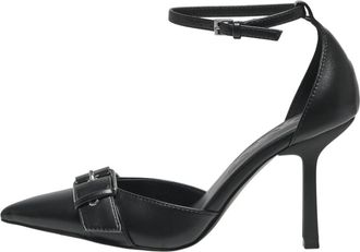 Only Damen Onlpetra-2 Buckle, Black, 39 EU