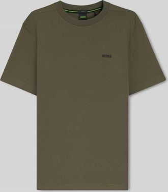 HUGO BOSS Regular Fit T-Shirt aus Baumwoll-Mix