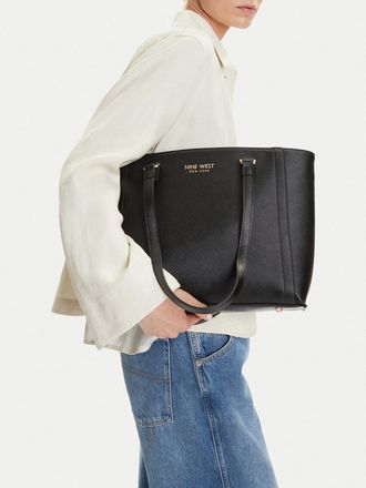 Nine West Handtasche Nine West CEO-Midtown Maven-LX9844 Schwarz