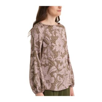 Maliparmi Sweet Foliage Shirt - - Blouses & Shirts - Damen - Mehrfarbig - M