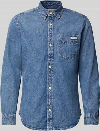 Calvin Klein Jeans Regular Fit Jeanshemd aus reine Baumwolle