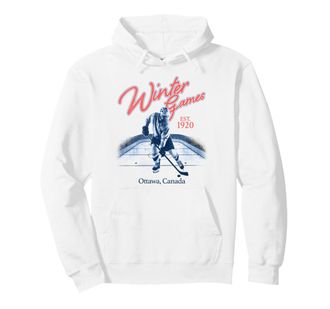 Trendy Apparel Winter Games Ottawa Canada Est.1920 Hocky Pullover Hoodie