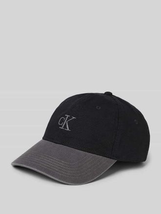 Calvin Klein Base Cap mit Logo-Stitching