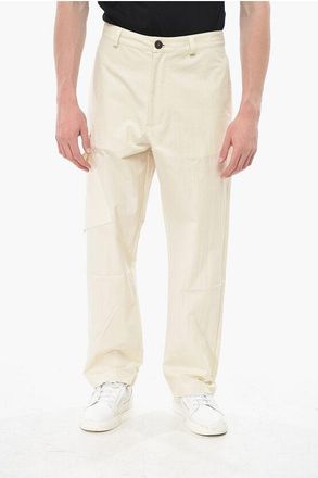STUDIO NICHOLSON Cotton-Blend Cargo Pants SALVE size L