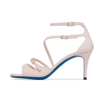Loriblu Sandalen aus rosa Nappaleder mit Riemen - - Shoes - Damen - Rosa - 38 EU
