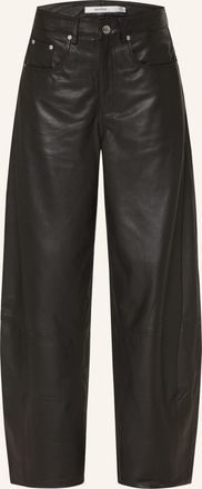 Gestuz Lederhose Gzrio schwarz