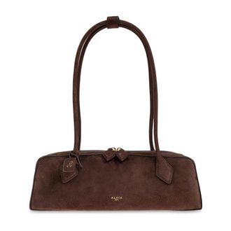 Alaia Femme, Sacs, Brun, Taille: ONE Size Sac &agrave; bandouli&egrave;re Teckel Medium