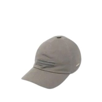 Ermenegildo Zegna Homme, Accessoires, Gris, Taille: L Casquette Oasi Lino