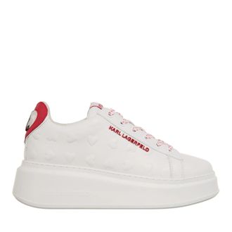 Karl Lagerfeld Low-Top Sneaker - Anakapri Valentine Special - Gr. 38 (EU) - in Wei&szlig; - f&uuml;r Damen