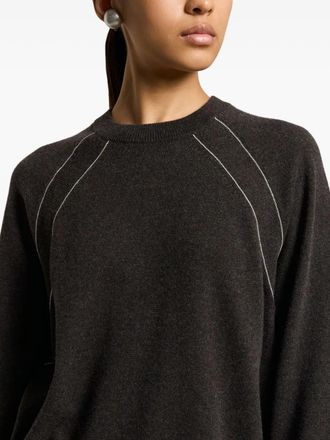 PESERICO Womens Raglan-Sleeve Cashmere Sweater Aw25 W