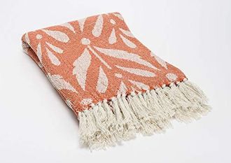 Amadeus Tagesdecke Epi, 130 x 170 cm, Korallenrot