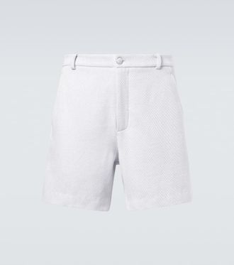 God's True Cashmere Bermuda-Shorts Explorer aus Denim mit Mondstein