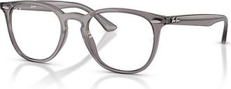 Ray-Ban Rb7159 Optics Grau Transparent Fassung Klar Glas Polarisiert 50-20