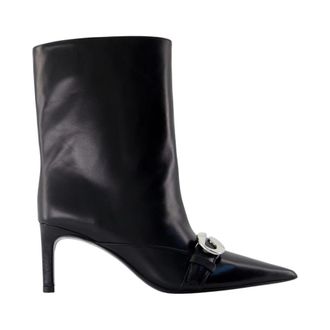 Coperni Stiefel mit Absatz und G&uuml;rtel - - Shoes - Damen - Schwarzk - 41 EU