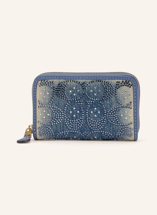 Coach Geldb&ouml;rse Essential Small Mit Schmucksteinen blau
