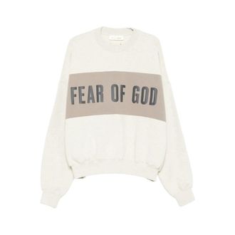 Fear of God Cropped Relaxed Panelled Sweatshirt - - Sweatshirts & Hoodies - Herren - Beige - 2XL