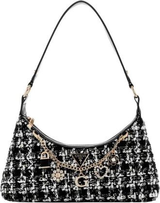 Guess Femme, Sacs, Noir, Taille: ONE Size Everlee Shoulder Bag
