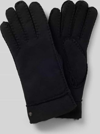 Roeckl Lammfellhandschuh mit Logo-Detail Modell Helsinki
