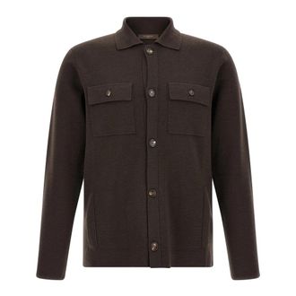 Zanone Saharan Style Jacke - - Knitwear - Herren - Braun - M