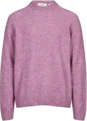 Les Deux Pull col rond chin&eacute; uni