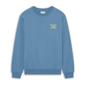 Dr&ocirc;le de Monsieur Le Sweatshirt Slogan - - Sweatshirts & Hoodies - Herren - Blau - 2XL