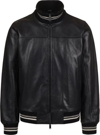 Iceberg Homme, Vestes, Noir, Taille: M Blouson aviateur en cuir