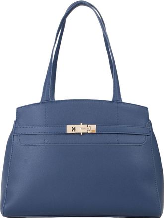 Valentino Handtasche Shopper Fae Re Shopping Bag Blu dunkelblau