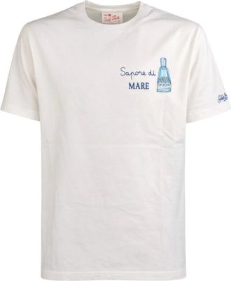MC2 Saint Barth Homme, Tops, Blanc, Taille: XL T-shirt Portofino