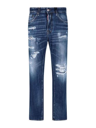 Dsquared2 Jean Droit - Bleu