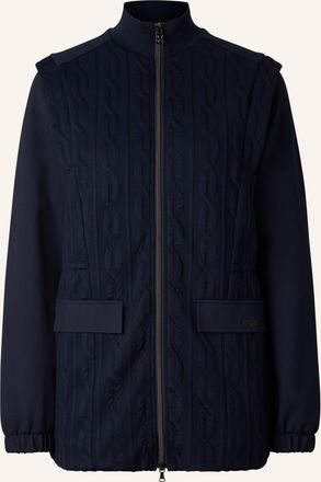 Bogner Sweatjacke Katalina Im Materialmix blau