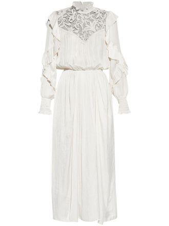 Isabel Marant robe Sharlene - Blanc