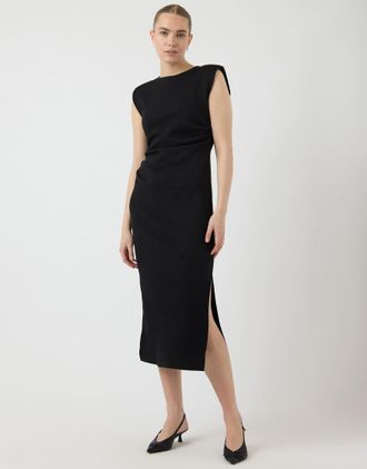 Vero Moda Robe mi-longue - Noir
