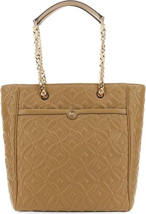 Michael Kors Femme, Sacs, Beige, Taille: ONE Size Blaire Large Logo Tote Bag