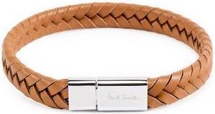 Paul Smith Bracelet en cuir tress&eacute;
