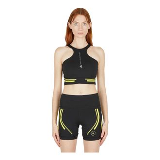 adidas by Stella McCartney TruePace Crop Top - Femme - Sport - Noir - Taille: 40 FR