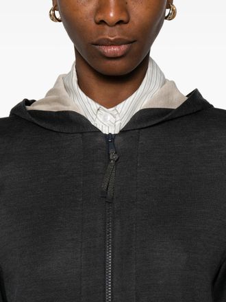 Brunello Cucinelli Womens Hooded Zip Sweater Ss26 W