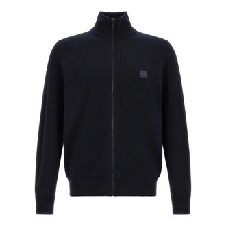 HUGO BOSS Kanozip_S Cardigan - - Knitwear - Herren - Blau - XL