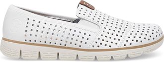 Rieker Halbschuhe Rieker 44077-80 Wei&szlig;