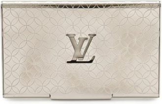 Louis Vuitton unisex, Pre-owned, Gris, Taille: ONE Size Portefeuille en m&eacute;tal Pre-owned