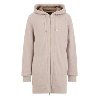 Moorer Sweat &agrave; capuche - Femme - Pulls - Beige - Taille: 36 FR