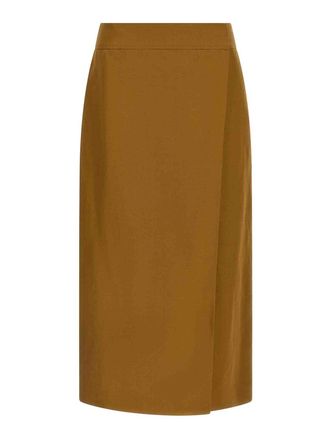 Alberto Biani Jupe Midi - Marron