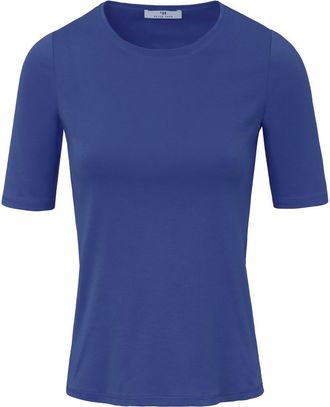 Peter Hahn Rundhals-Shirt Peter Hahn blau
